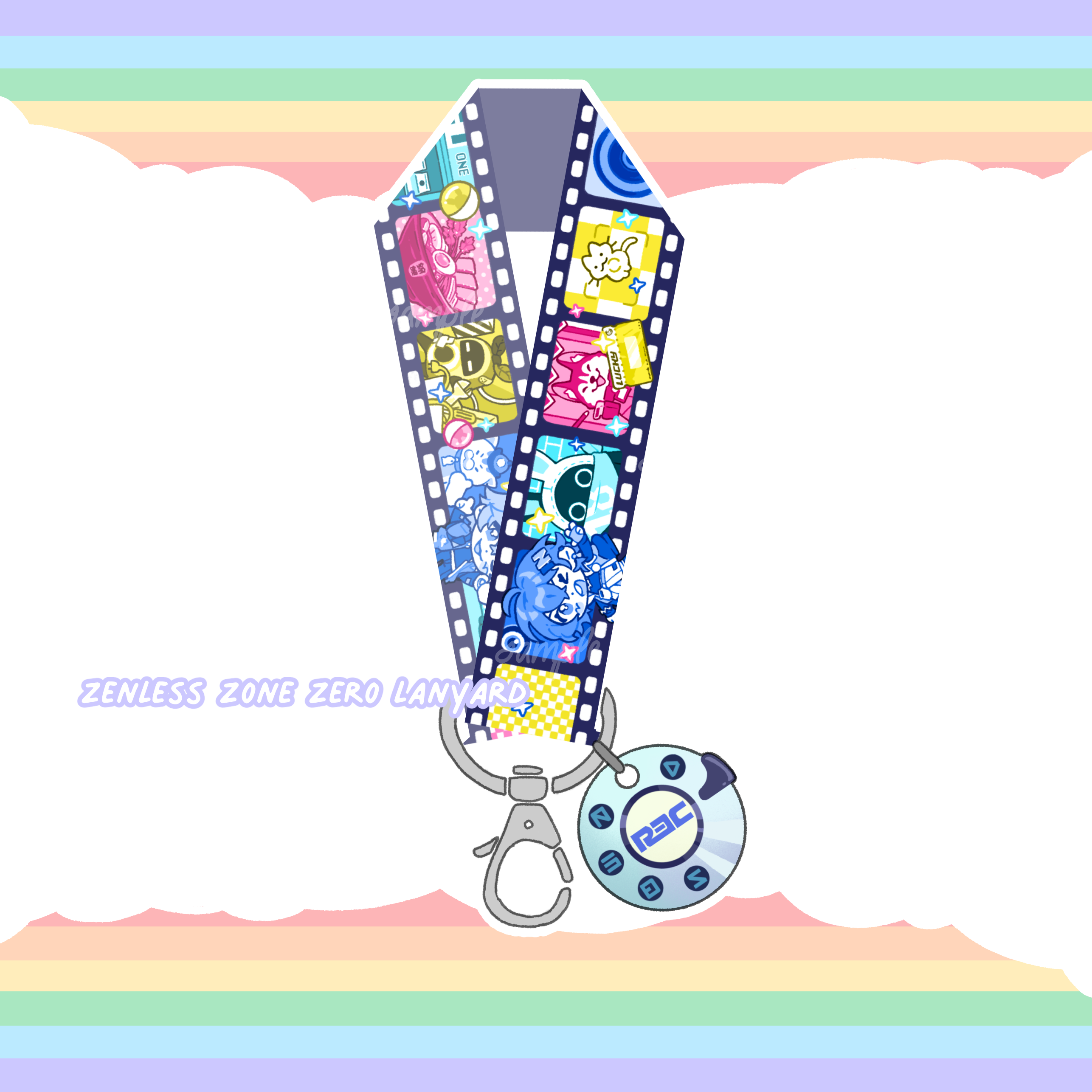 Zenless Zone Zero Lanyard ☆ – Azul Durmiente Store