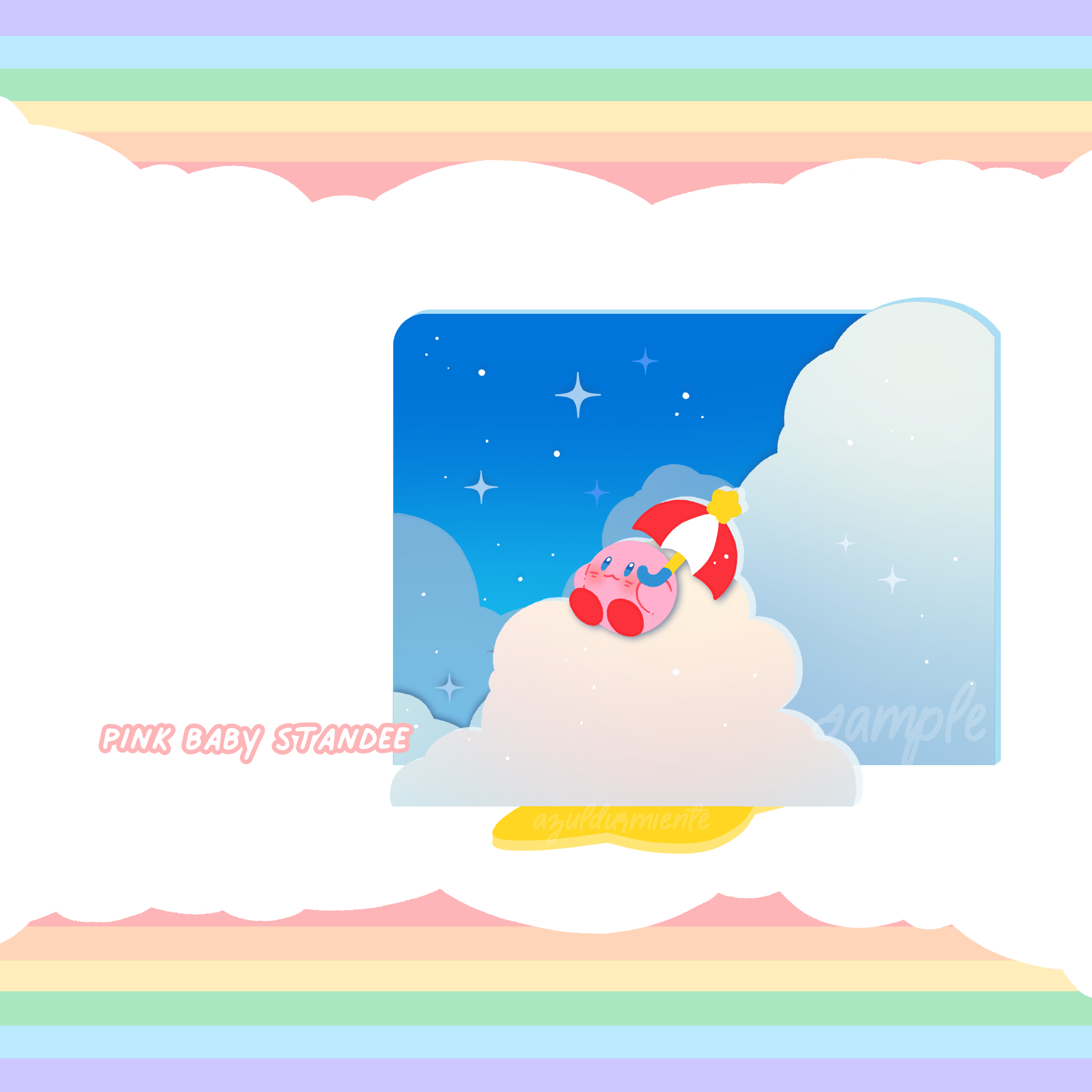 Pink Baby Standee ☆ – Azul Durmiente Store